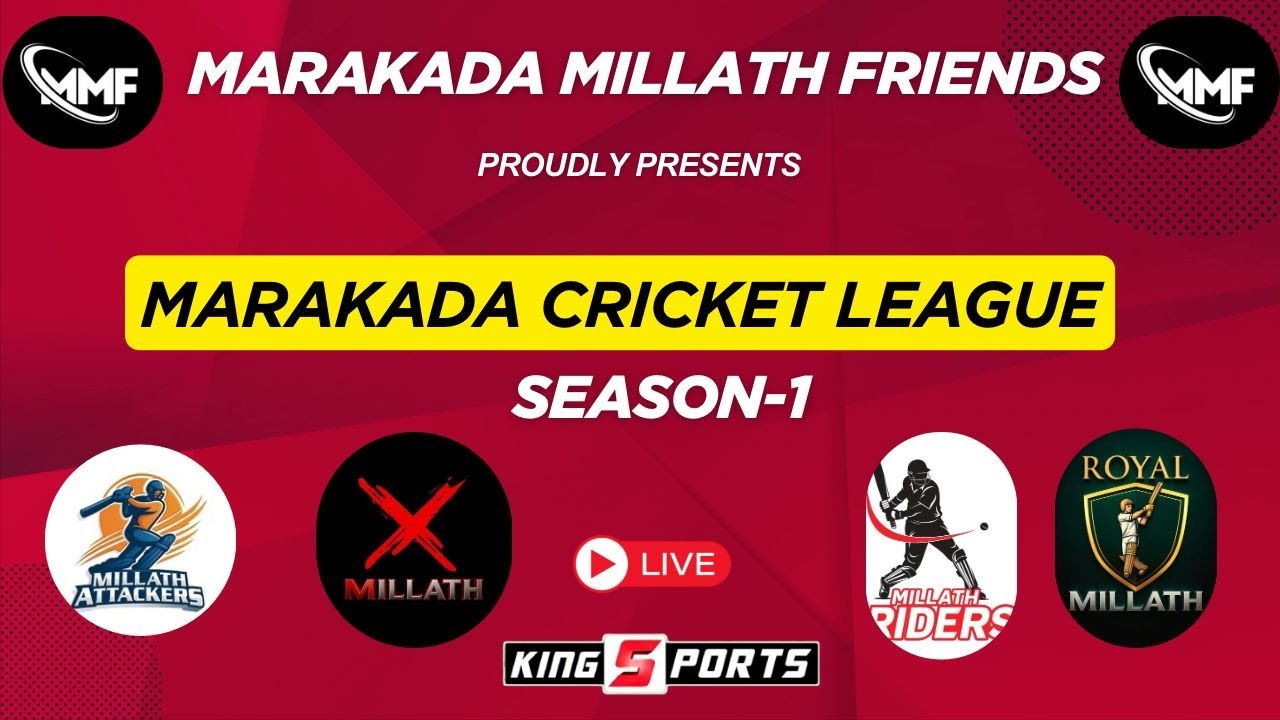 MARAKADA MILLATH FRIENDS PRESENTS || MARAKADA CRICKET LEAGUE || SEASON ...