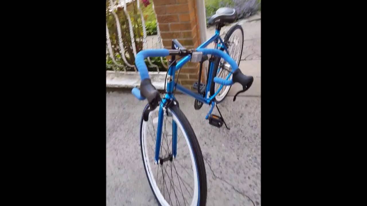 Unboxing My Brand New Walmart Thruster Fixie 700c - YouTube