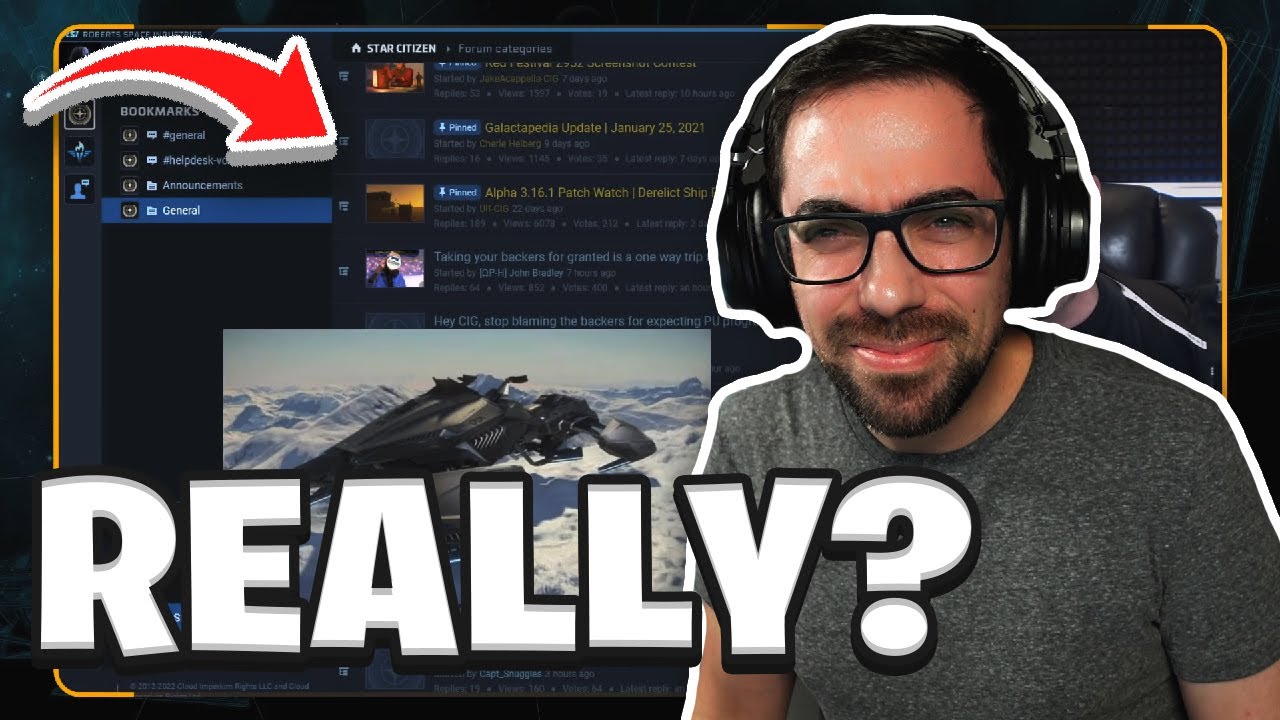 SaltEMike Reacts - ROADMAP RAGE IN STAR CITIZEN - YouTube