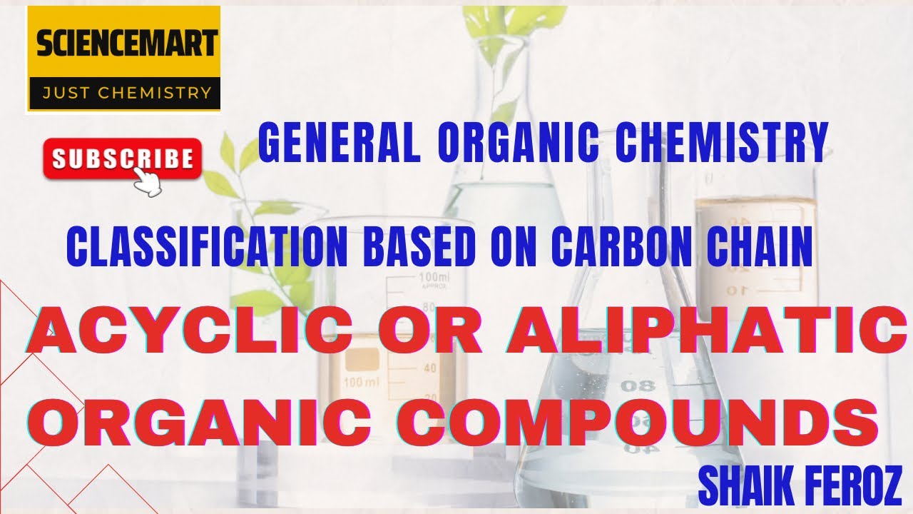 Acyclic or aliphatic compounds - YouTube