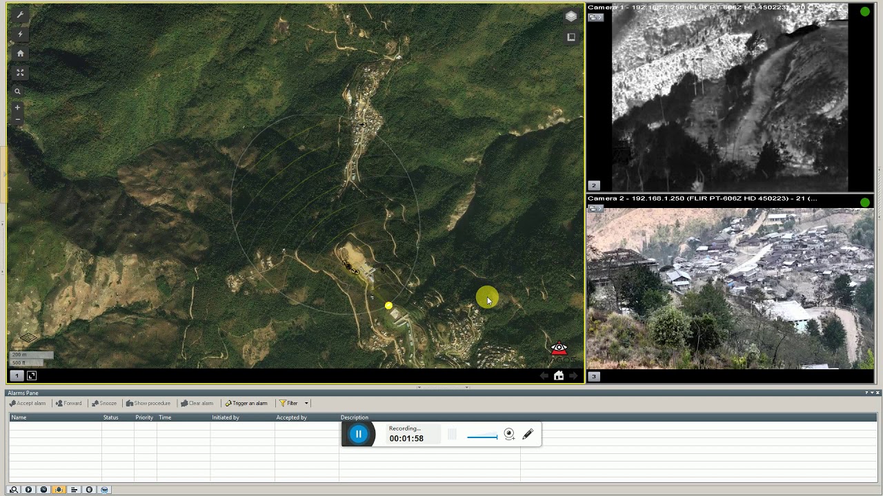 MAGOS Radar with Integrated PTZ Camera - YouTube