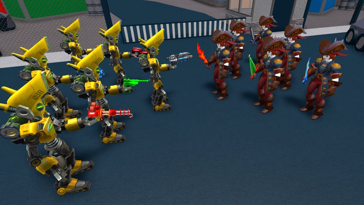Roblox Murder Mystery 6v6 TEAM BATTLE! (Junkbot vs Pirate) - YouTube