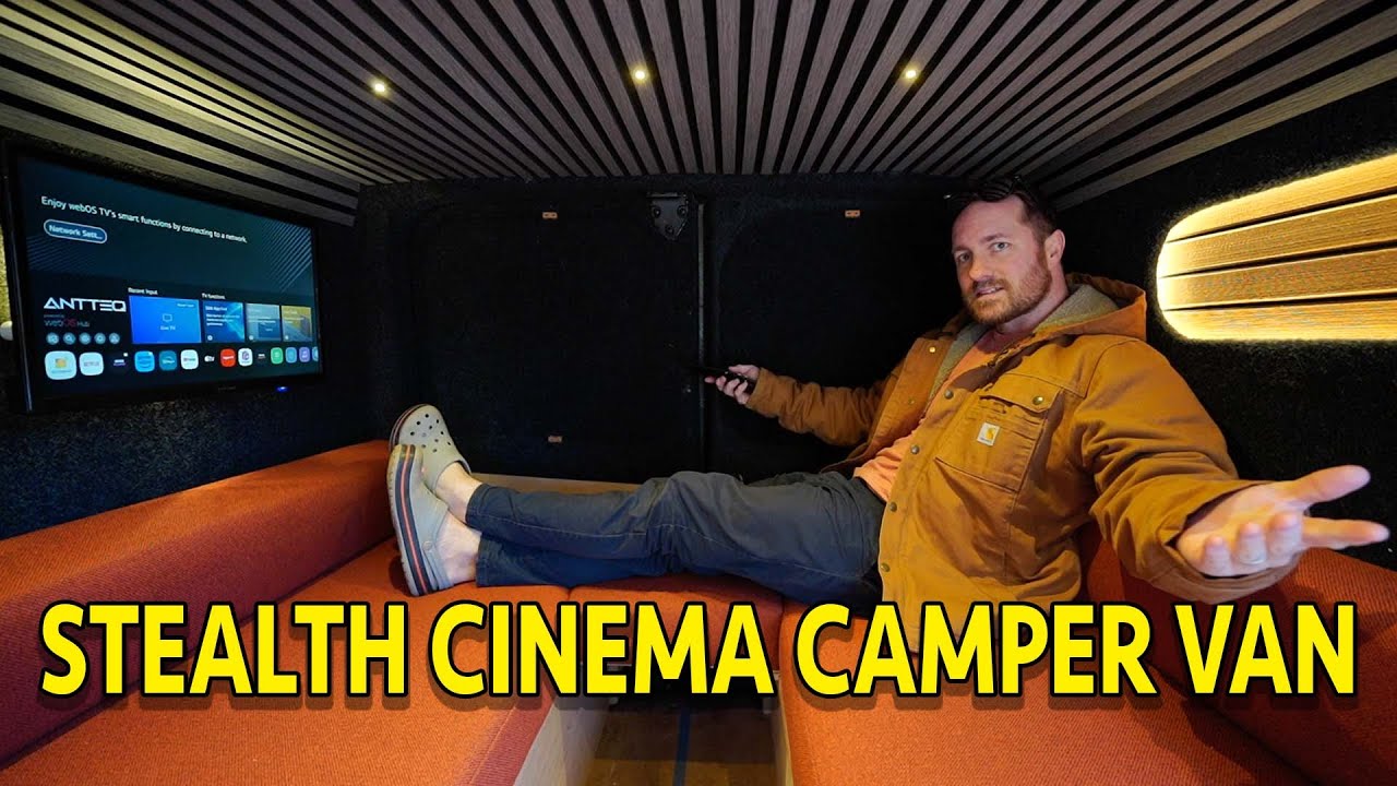 I MAY HAVE ACCIDENTALLY BUILT A MOBILE CINEMA / STEALTH CAMPER VAN ...