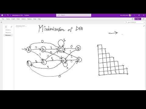 Minimization of DFA in Bangla || Example-1 || Theory of Computation || - YouTube