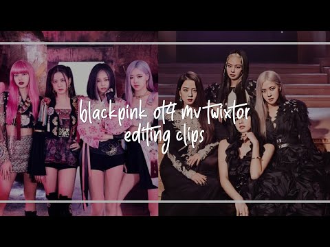 BLACKPINK OT4 MUSIC VIDEO TWIXTOR SCENEPACK #1 [ 8K SUBSCRIBERS SPECIAL ]