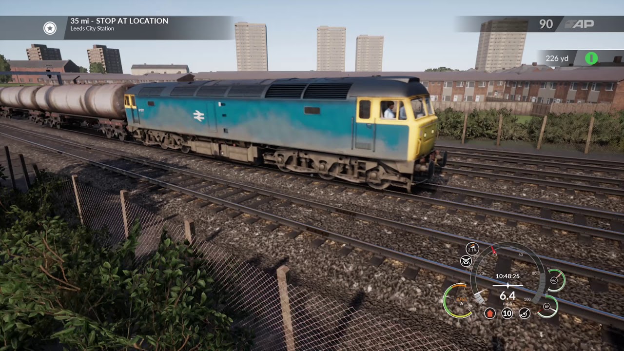 Freight Over Pennine - BR Class 47 - Engine fault - YouTube