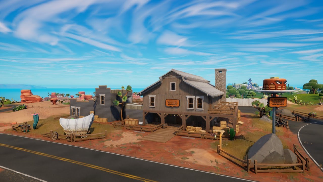 Fortnite Chapter 3 Butter Barn tour - YouTube