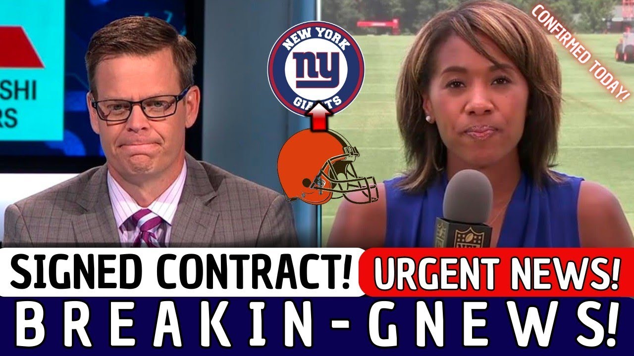 CLOSED! GIANTS CONFIRMS FREE AGENT! CLEANING UP THE NFL MARKET! NEW ...