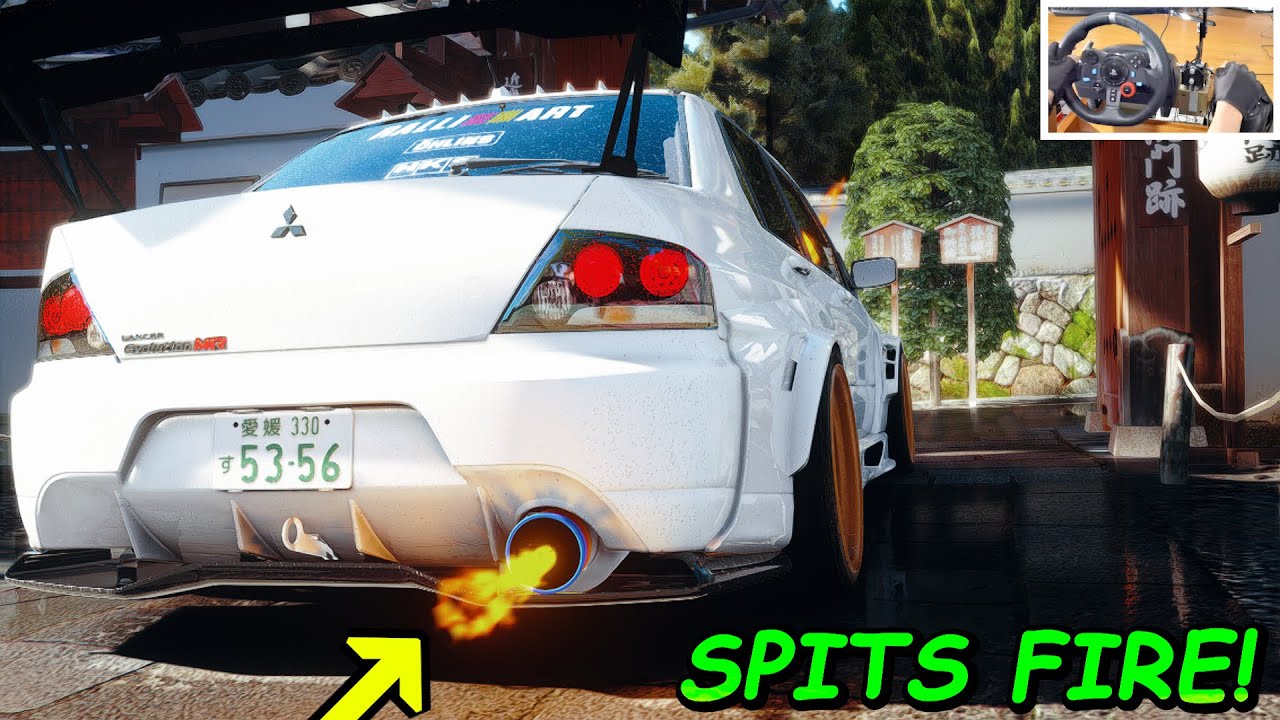 Driving The MOST INSANE Mitsubishi Evo IX - Assetto Corsa | Logitech ...