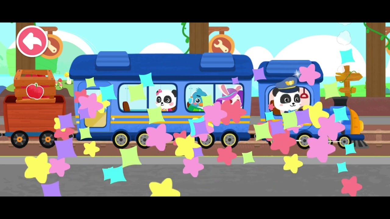 baby train cartoon video - YouTube