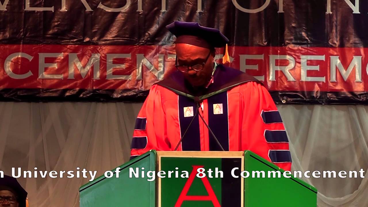 AUN 2016 Commencement Speaker - YouTube