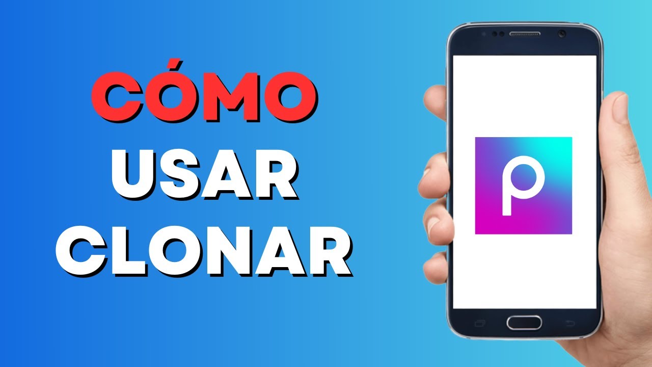 Cómo Usar Clonar en PicsArt - YouTube