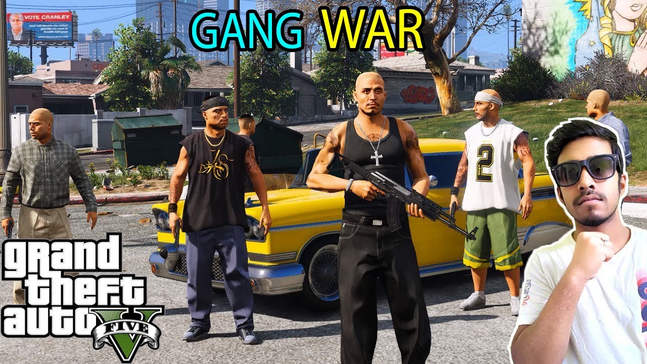 Techno Gamerz BIGGEST GANG WAR WITH BALLAS GANG GTA V GAMEPLAY #42 ...