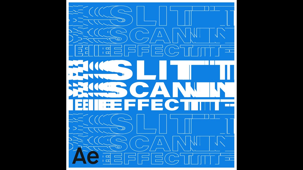 tiny tuts // ep.9 // Slit Scan Effect in After Effects - YouTube