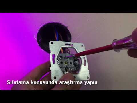 Topraklı Priz Nasıl Bağlanır - İki Kabloya Topraklı Priz Bağlama