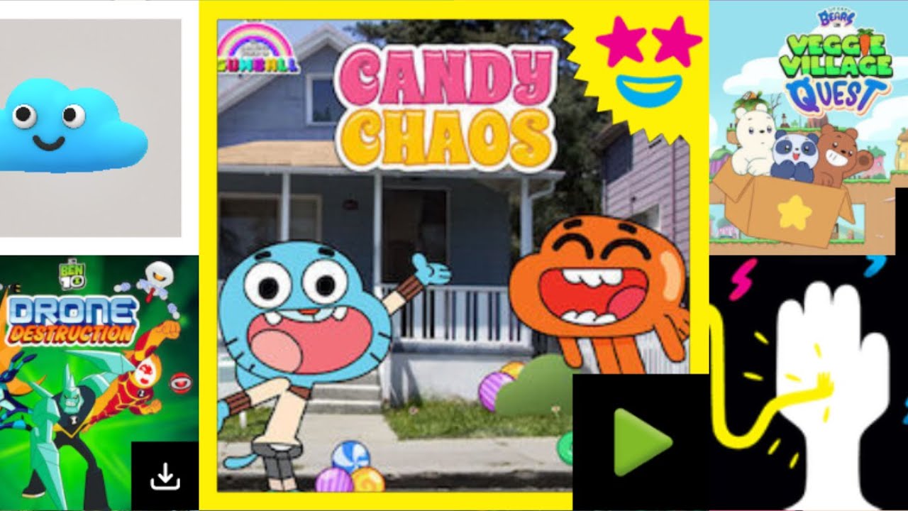 The Amazing World of Gumball - Candy Chaos (CN GameBOX) - YouTube