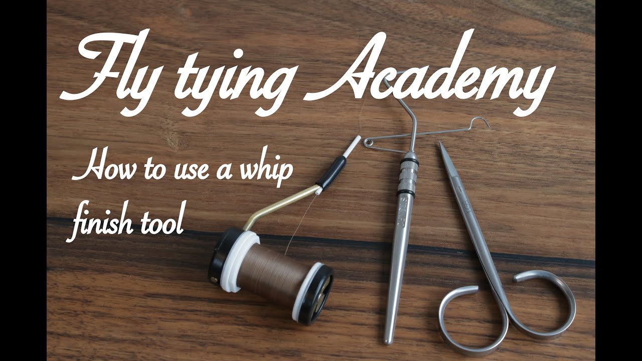 FLY TYING ACADEMY How to whip finish a fly - YouTube
