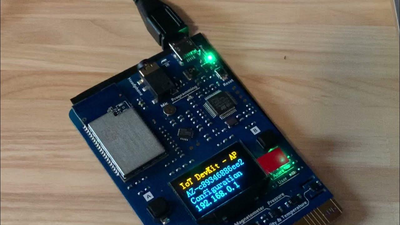 My MXchip IoT DevKit Setup - YouTube