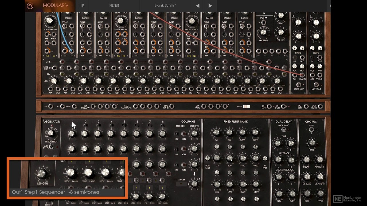 Arturia V 202: Moog Modular V Advanced - 2. Sequencer Setup - YouTube