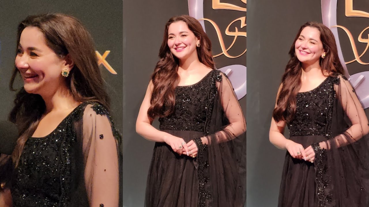 Hania Amir at Lux Style award 2023 - YouTube