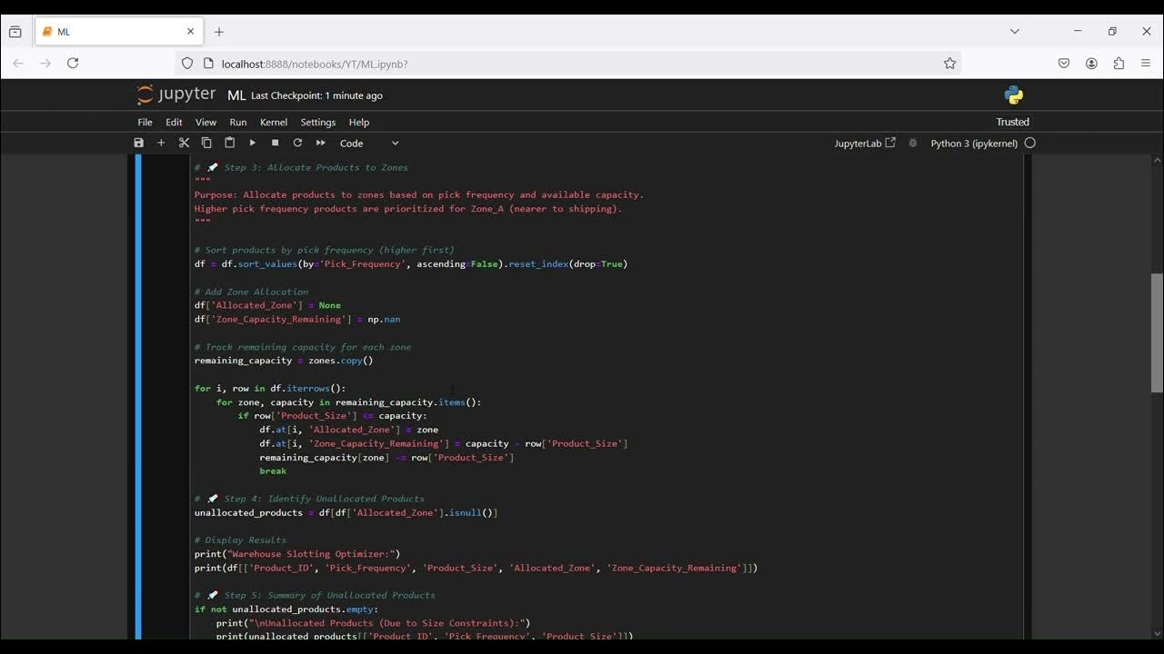 Supply Chain Analysis with Python 41 Warehouse Slotting Optimizer - YouTube