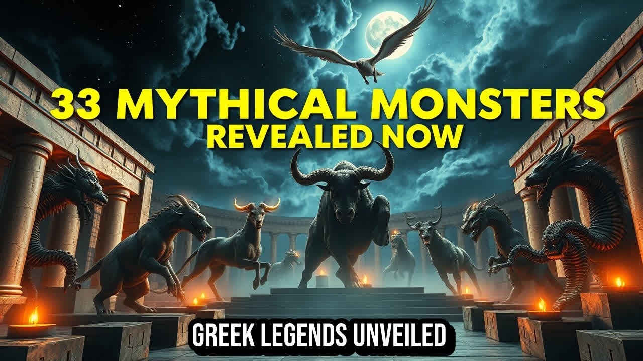 33 MYTHICAL Creatures from Greek Mythology Explained | Origins, Myths ...