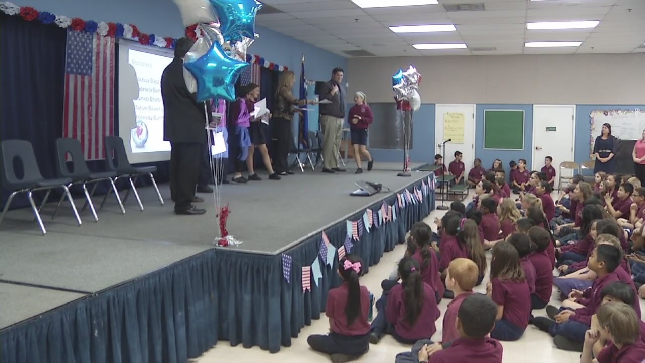 Local students honored for passing Great American Challenge - YouTube