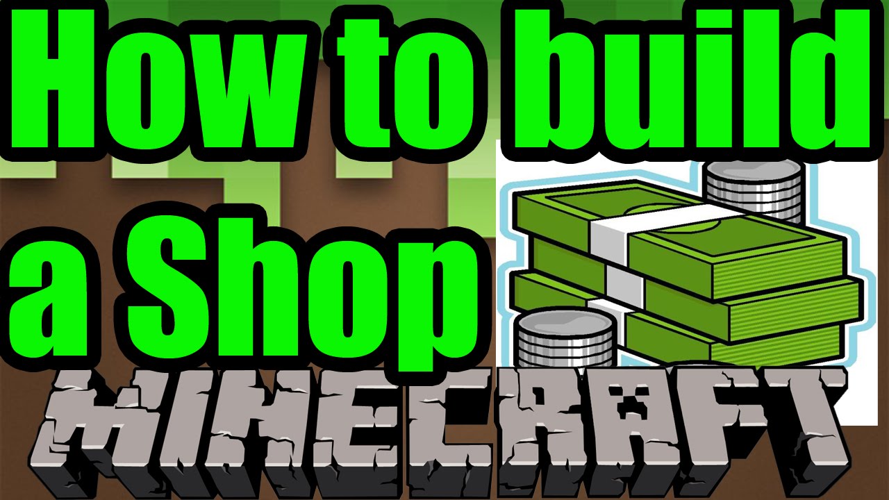 Minecraft XboxOne How to build a Shop - YouTube