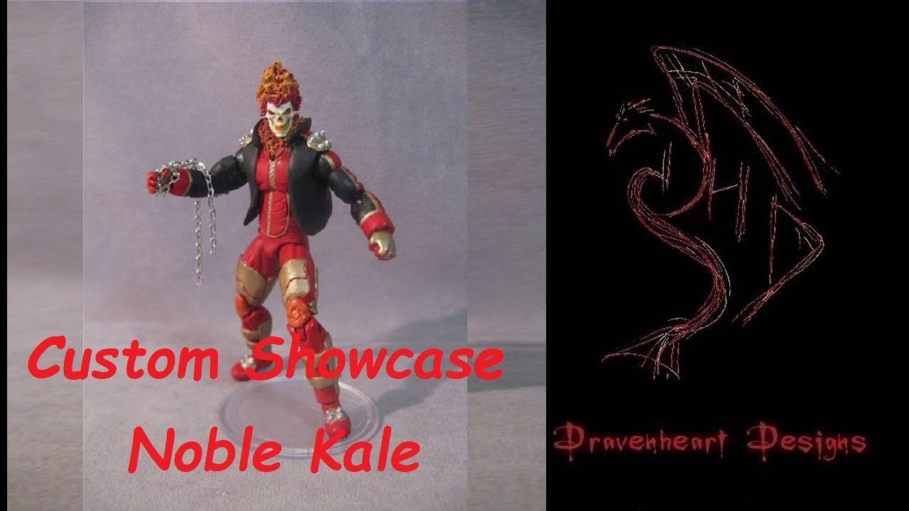 Custom Figure Showcase - Ghost Rider Noble Kale! - YouTube