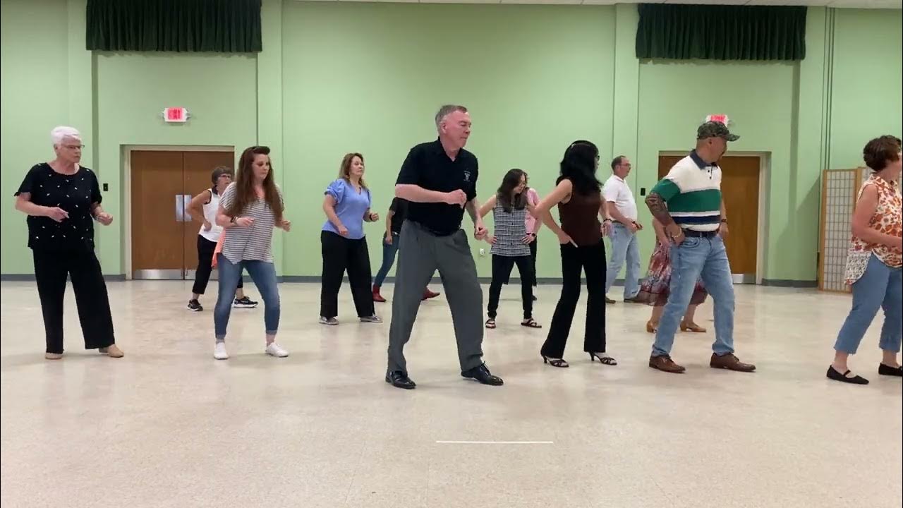 Cowboy Boogie Line Dance with Music - YouTube