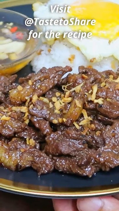 Delicious & Tender💯👌 Beef Tapsilog Step by Step Best Beef Tapa Method ...