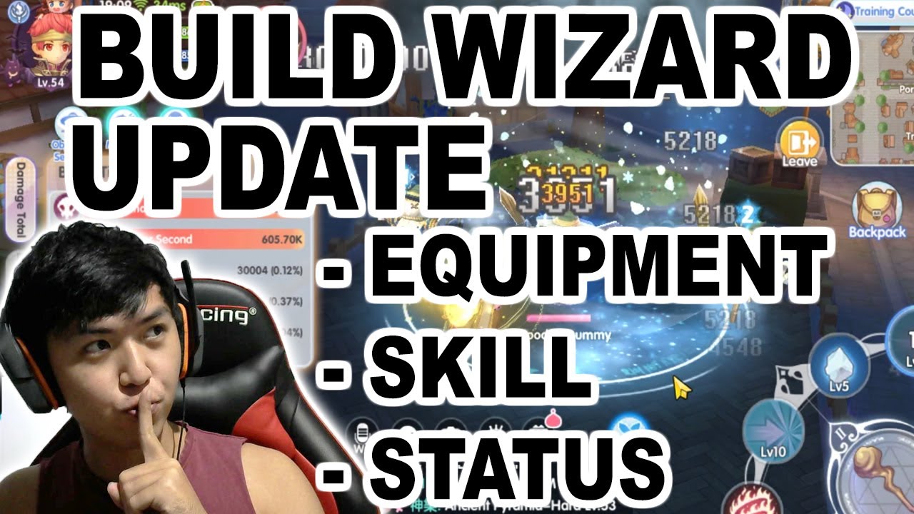 Update Build Wizard Lv 54 F2P Ragnarok X Next Generation - Equipment ...