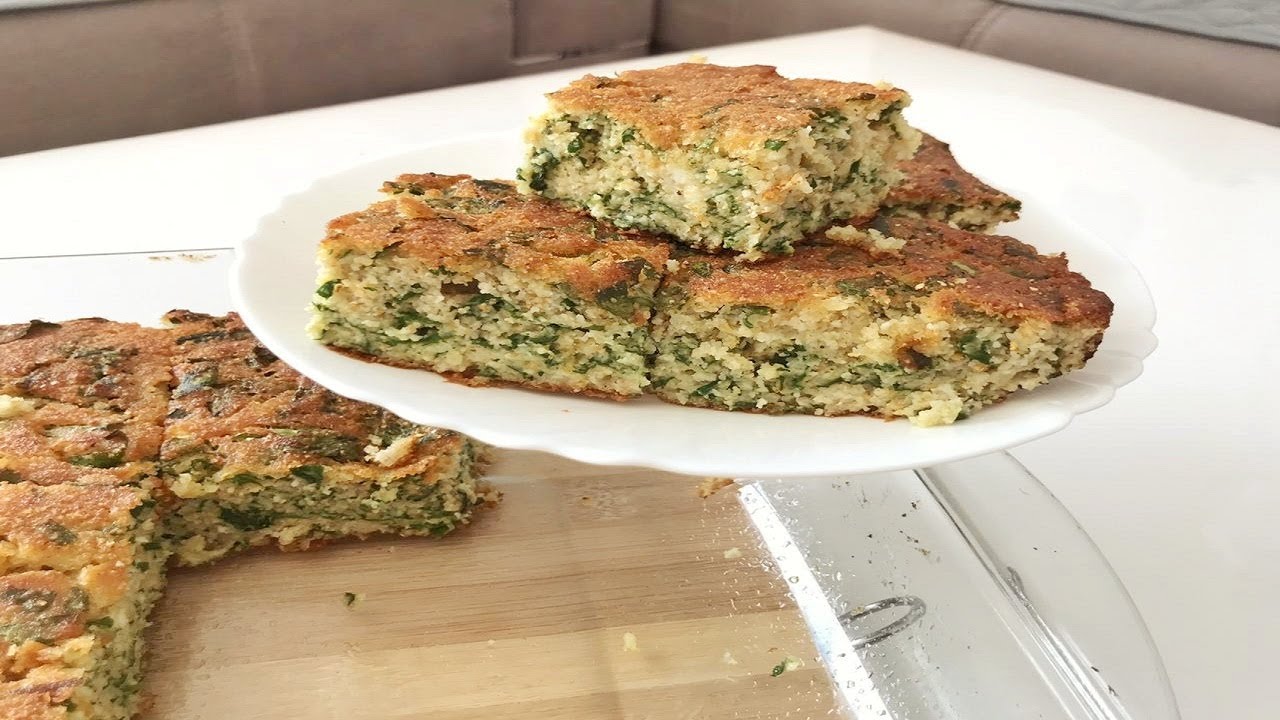 Leqenik me spinaq-i shpejtë dhe i shijshëm/Cornbread with Spinach - YouTube
