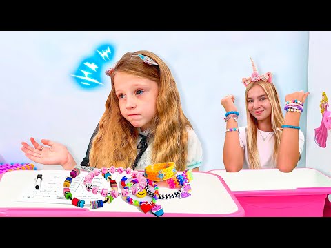 Nastya ve çocuklar için çeşitlilik ve daha fazla eğlence hakkındaki okul hikayesi