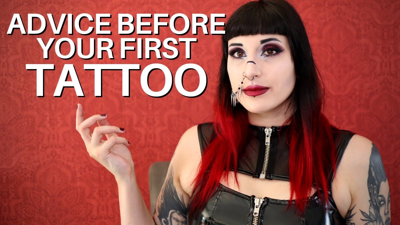 Advice before getting your first tattoo - tattoo advice - YouTube