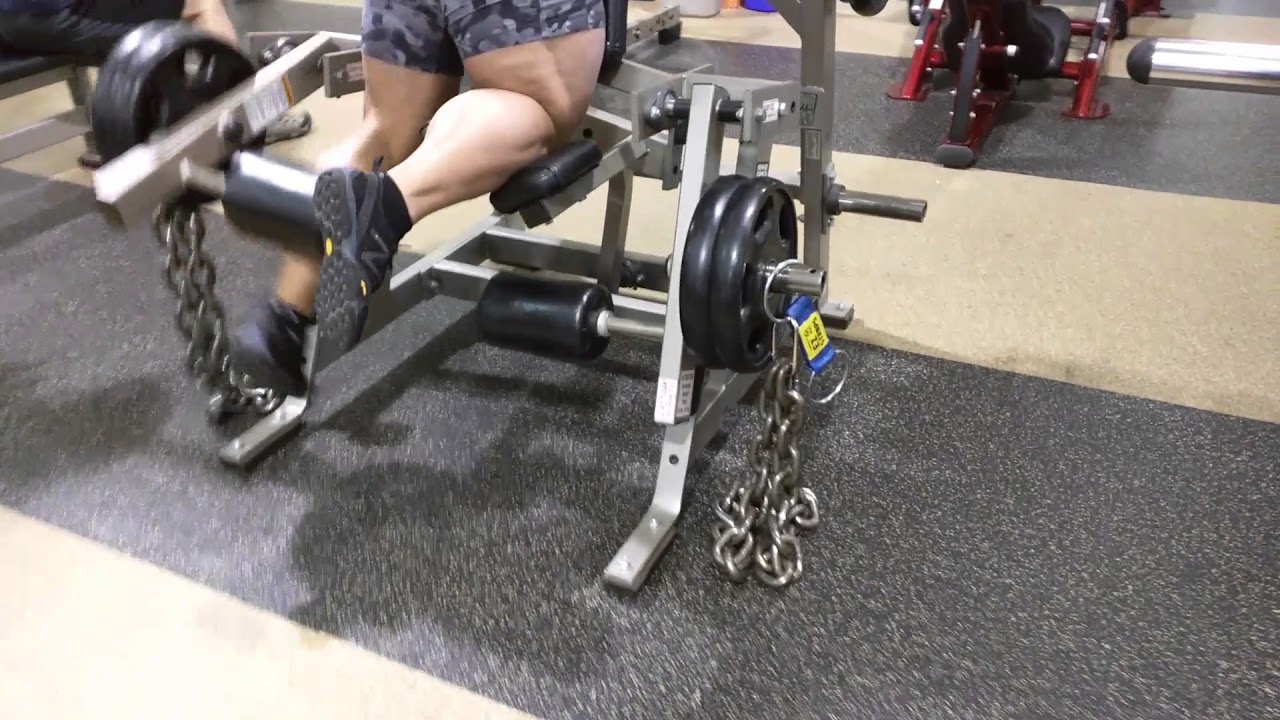 Hamstring Curls w/Chains 10.21.17 - YouTube