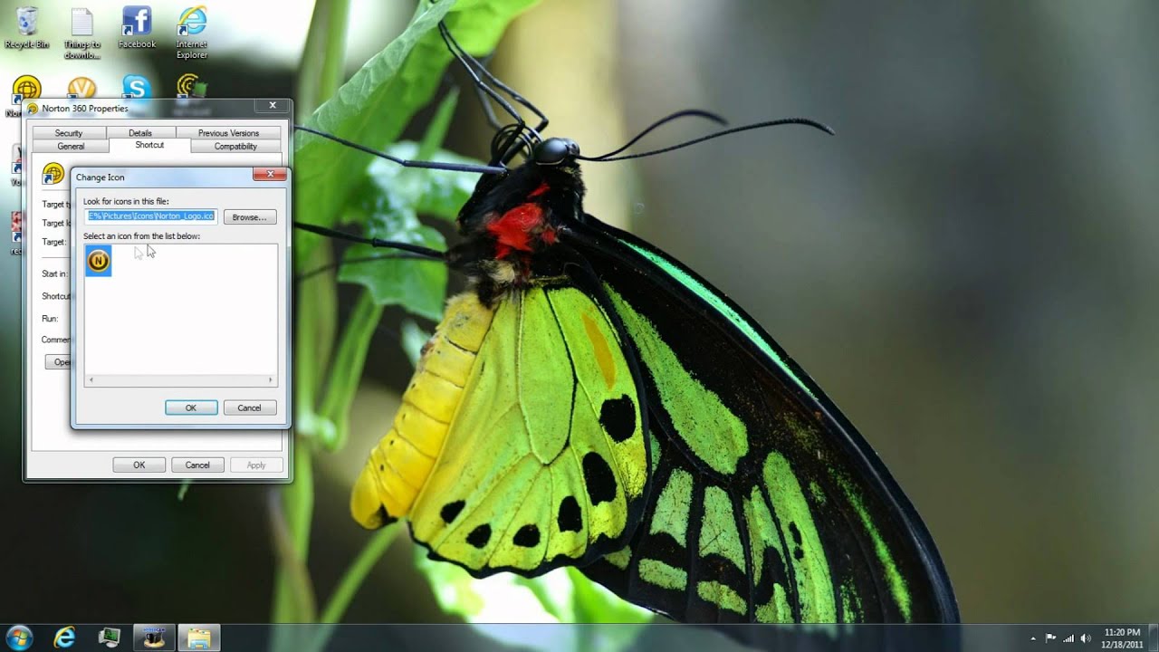 [Tutorial 14] How To change Program Icons - YouTube