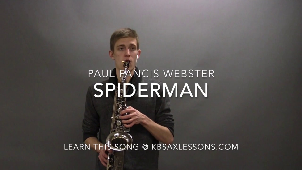 Spiderman - Alto Sax - YouTube