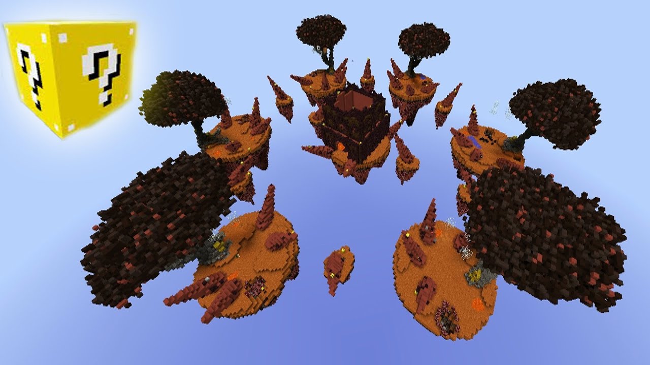 MI PRIMERA PARTIDA GANADA EN LUCKY BLOCKS (Lucky Island) Minecraft ...