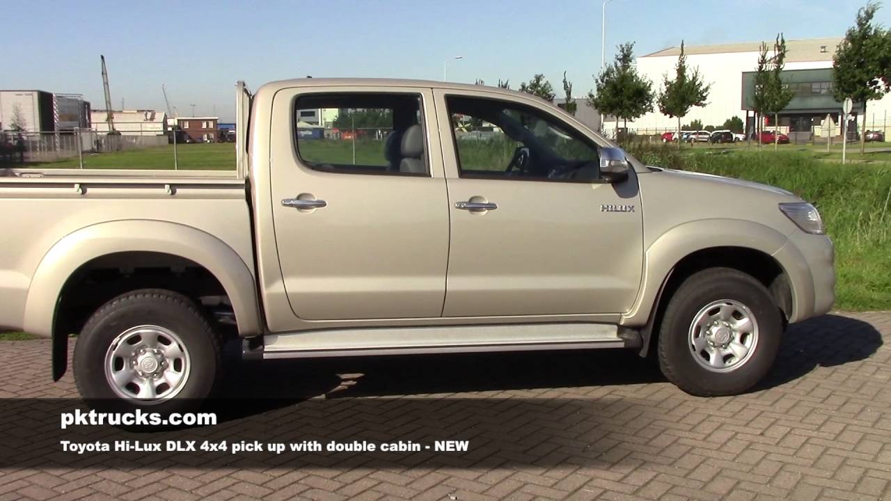 to3790 Toyota Hi-Lux 4x4 pick up with double cabin - YouTube