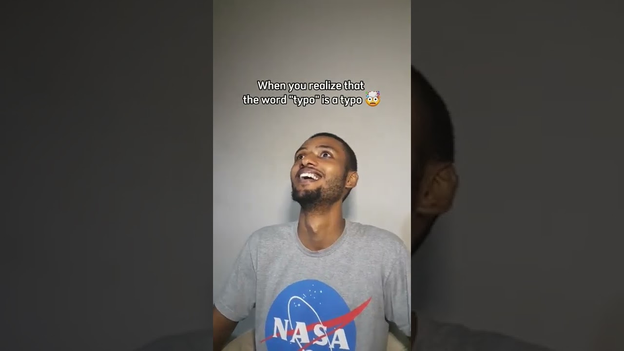 The word "typo" is a typo 🤯 - YouTube