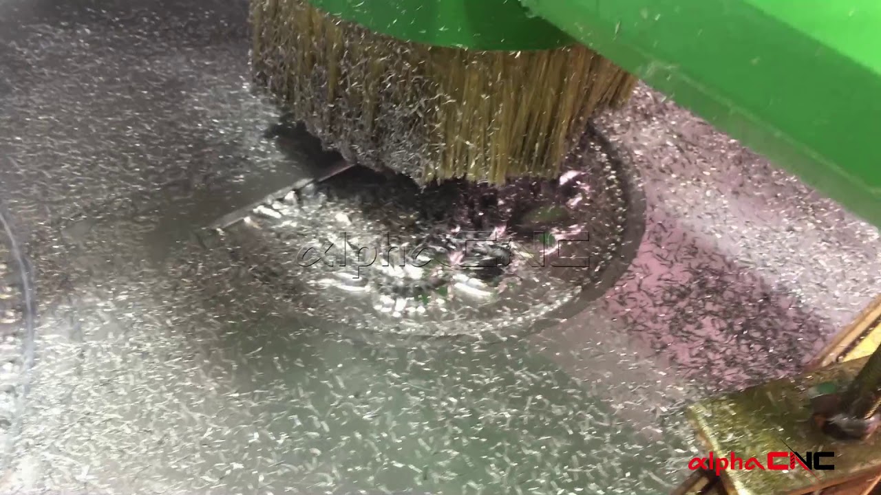 Powerful CNC Router Aluminium Engraving Smooth Edge Finishing CNC ...