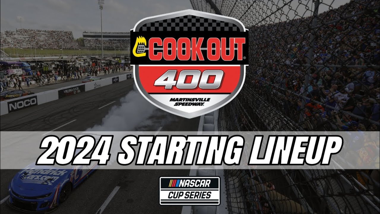 2024 Cook Out 400 | STARTING LINEUP - YouTube