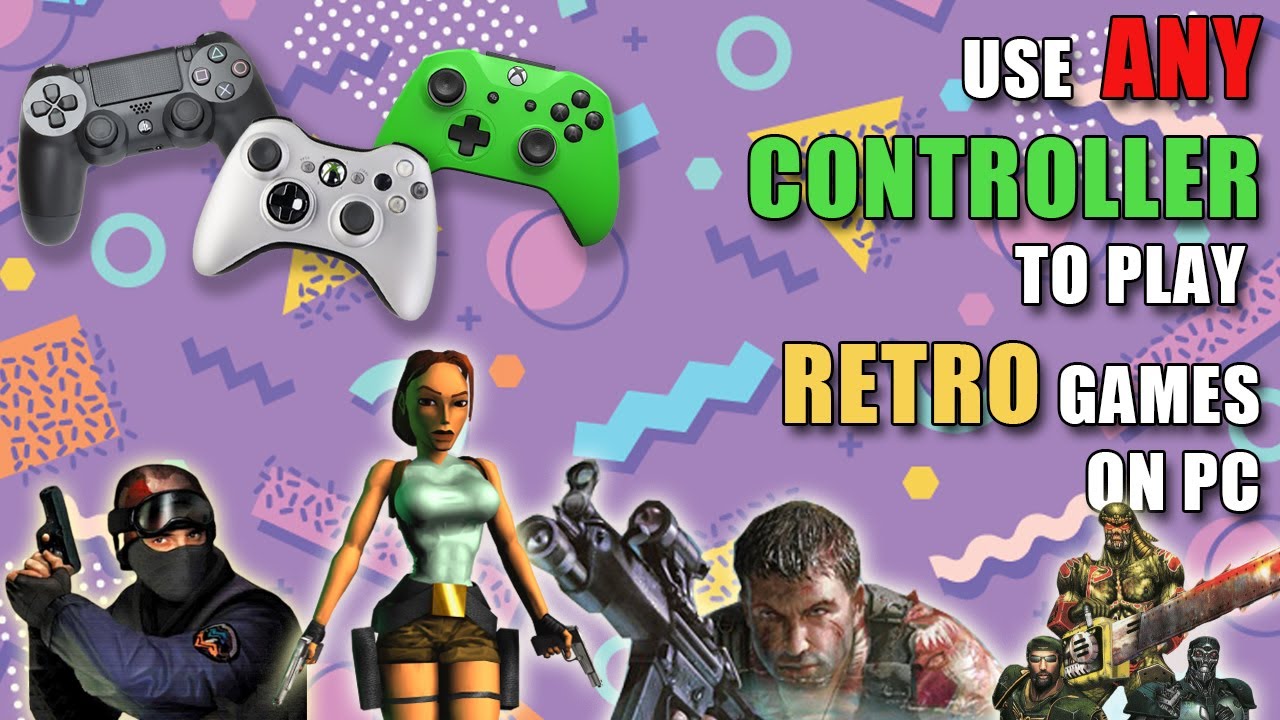 This is how you can play ANY retro game on PC with ANY controller ...