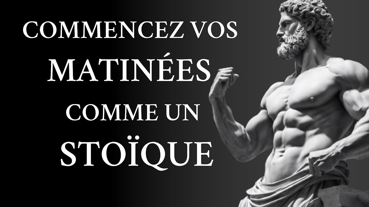 4 HABITUDES STOÏQUES À PRENDRE CHAQUE MATIN | STOÏCISME - YouTube