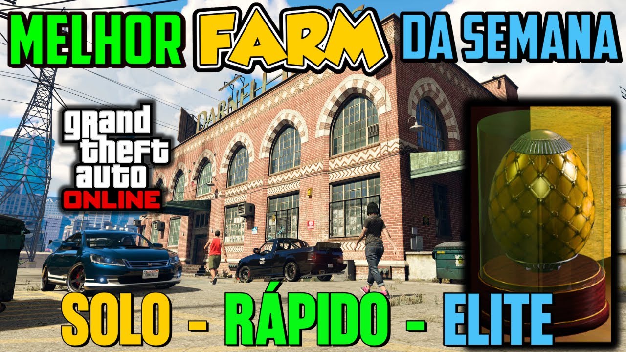 A MELHOR FARM da semana no GTA Online! Faça MILHÕES em Minutos (SOLO e ...