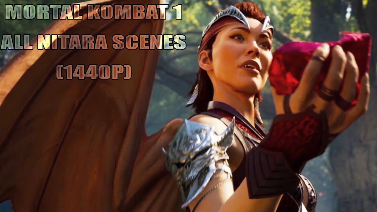 Mortal Kombat 1 - All Nitara Scenes (1440P) - YouTube