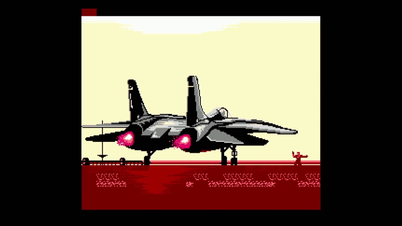 Top Gun NES 1987 - Titles - 8 bit Top Gun Anthem - Enhanced - YouTube