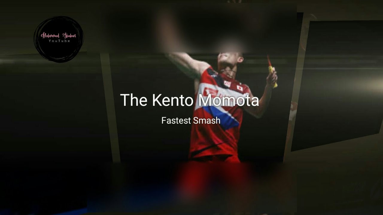Fastest smash by KENTO MOMOTA - YouTube