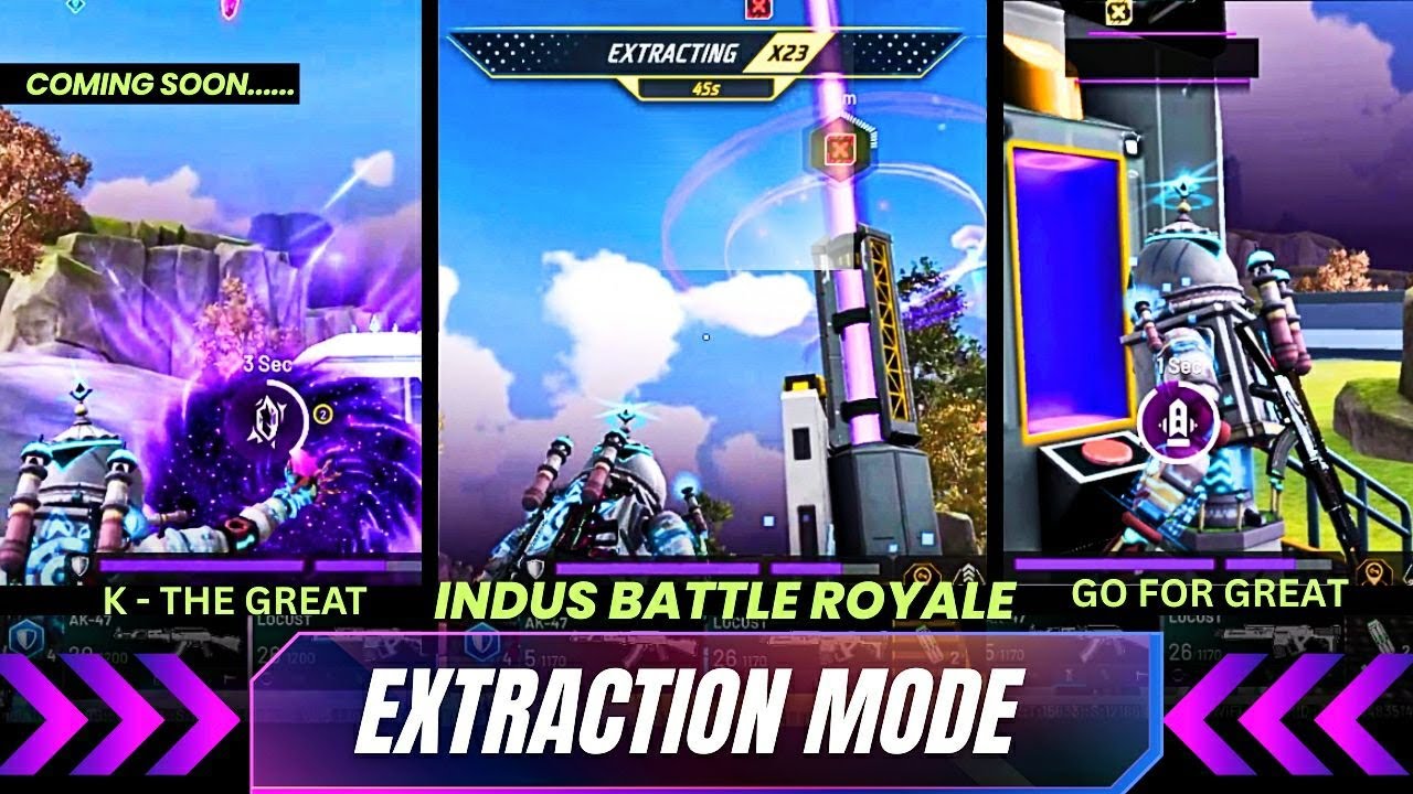 Not Indus Indus BRX | Indus battle royale extraction Live Streaming | K ...